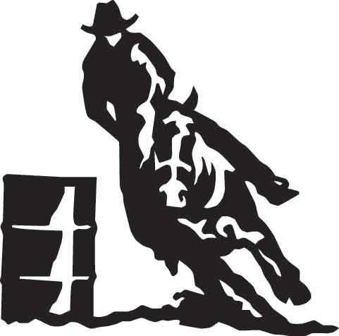 Barrel Racing Decal – Revelation Graphics And Apparel